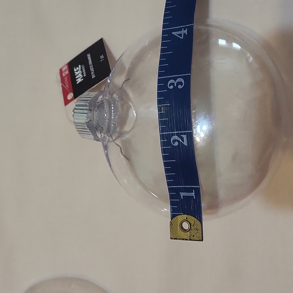 Make Market | Holiday | 2 Diy Clear Plastic Discshaped Ornaments | Poshmark